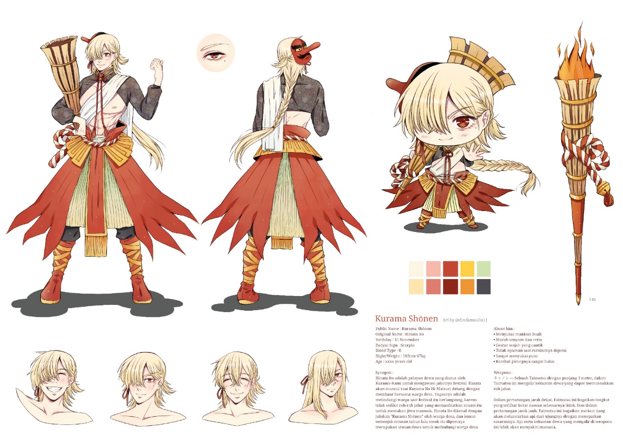 Selamat kepada Dinda Maulia sebagai Pemenang Lomba Desain Karakter ...