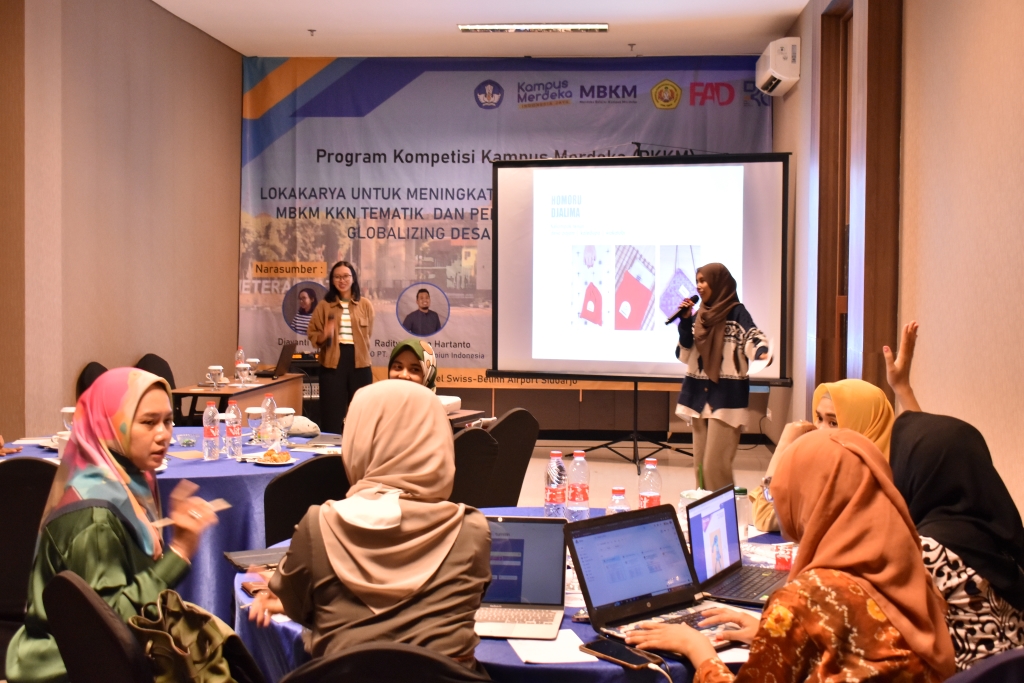 Lokakarya & Pendampingan Desain Untuk Meningkatkan Kualitas Lulusan Melalui MBKM KKN Tematik ...